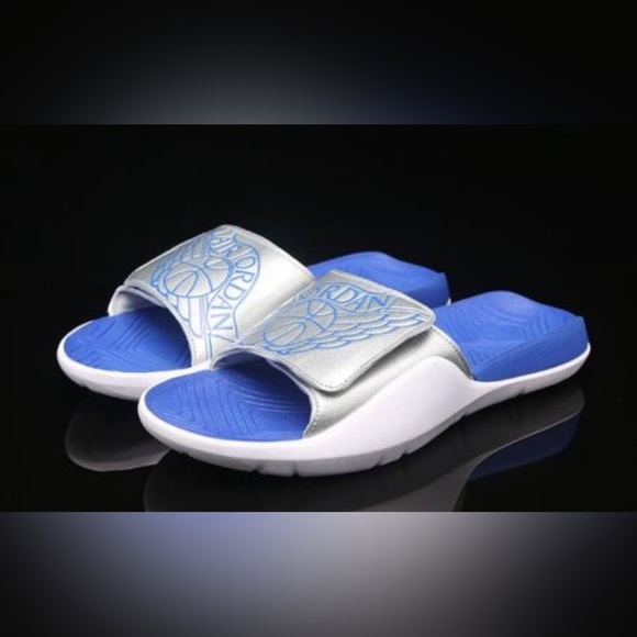 Jordan | Shoes | Nike Jordan Hydro Mens Slides Wolfgreyhyper Royalwhite ...